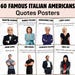 60 Famous Italian Americans Quotes Posters | Inspirational Bulletin ...