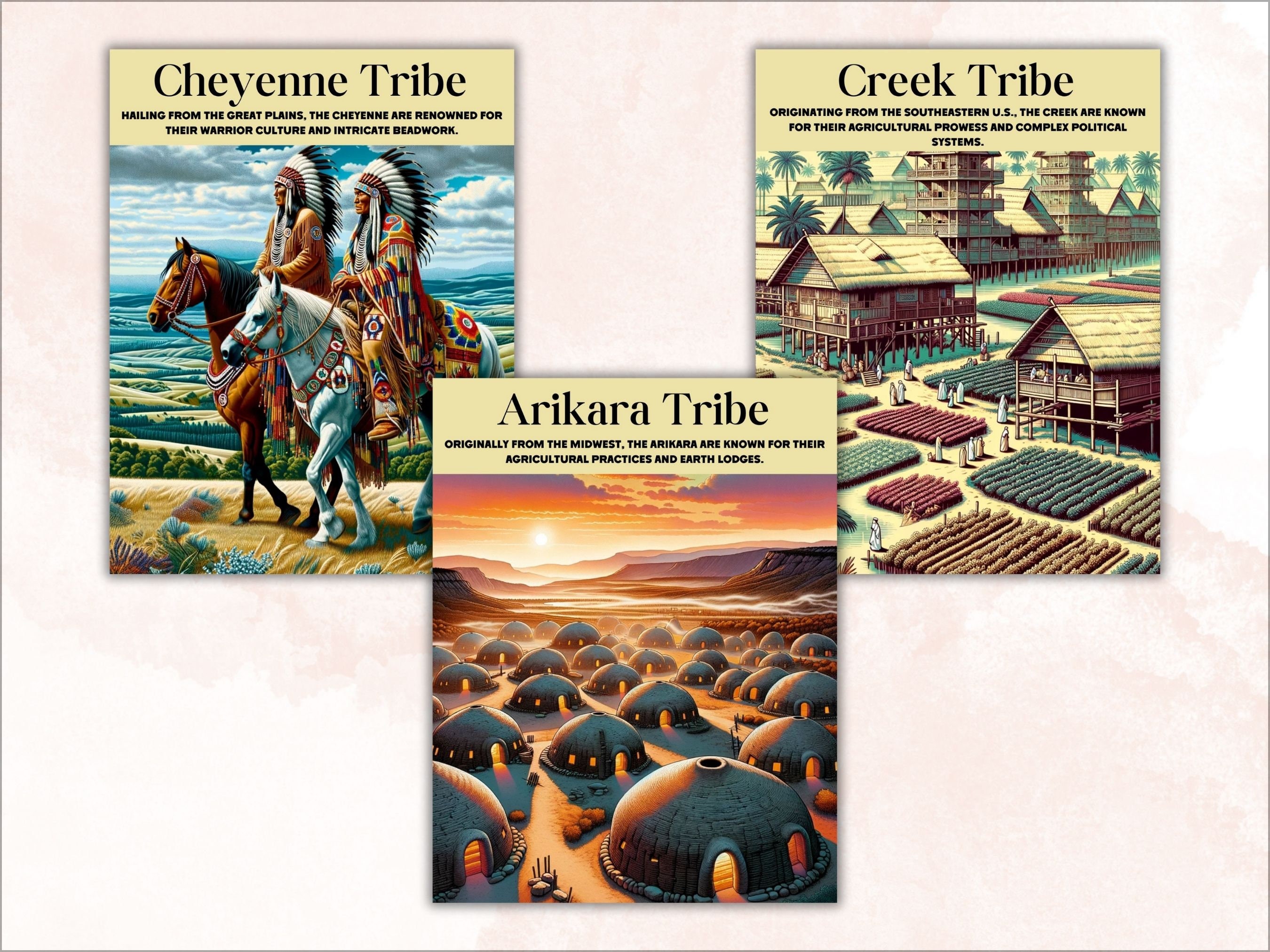 Native American Heritage Month: 30 Educational Tribe Posters for ...
