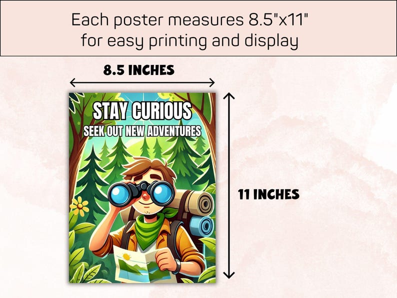 Camping Theme Classroom Decor Motivational Posters, Back to School ...