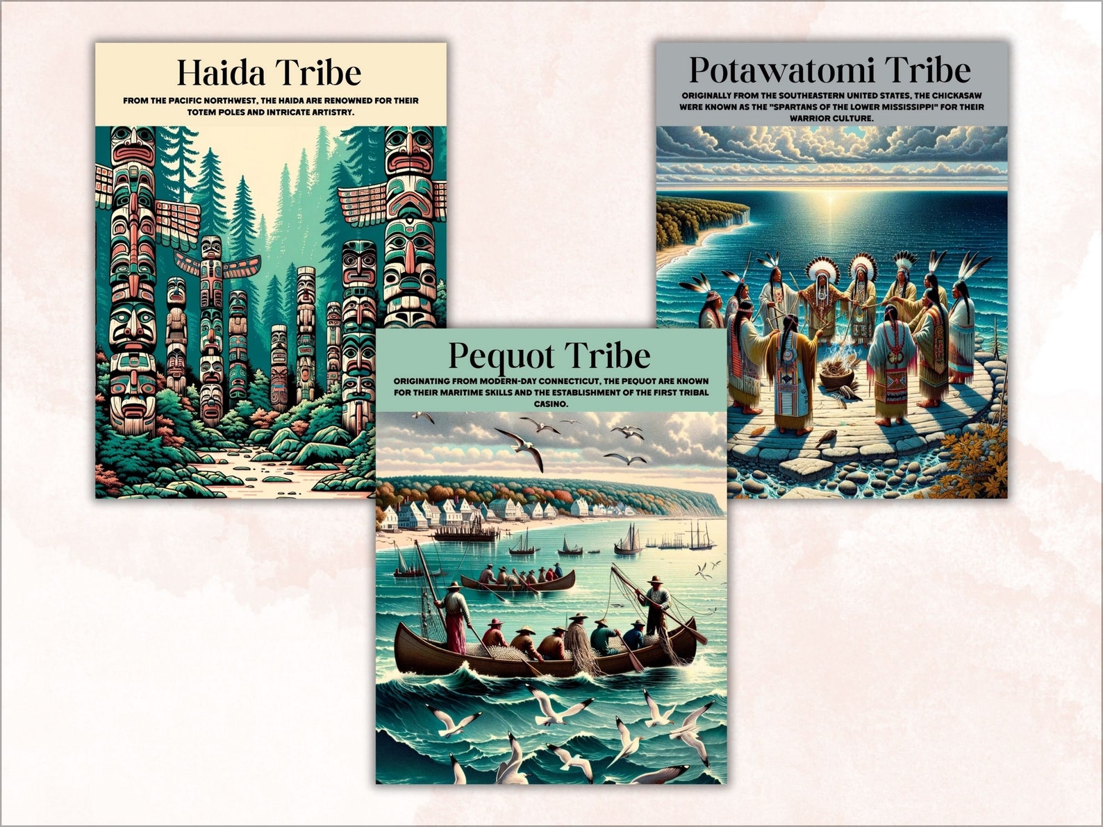 Native American Heritage Month: 30 Educational Tribe Posters for ...
