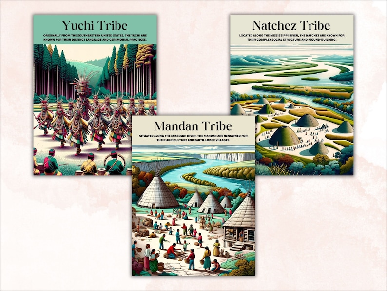 Native American Heritage Month: 30 Educational Tribe Posters for ...