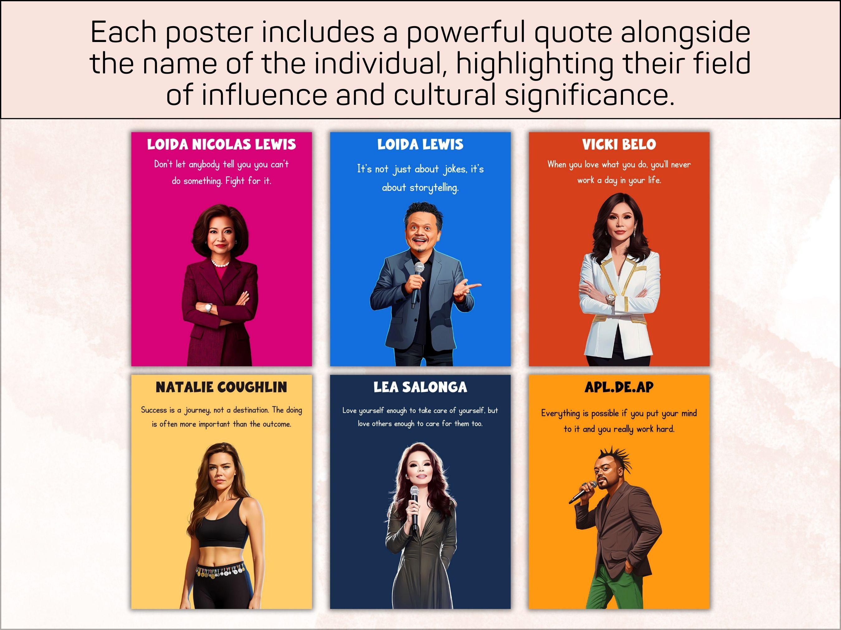 25 Filipino American History Quotes Posters | Inspirational Classroom ...