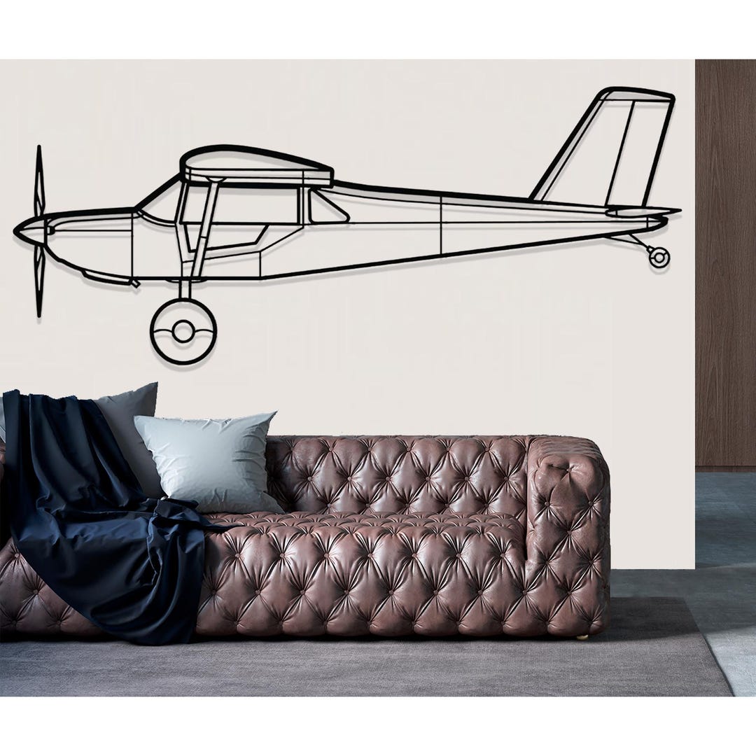 Rans S 21 Outbound Airplane Metal Wall Art, Metal Wall Decor, Airplane ...