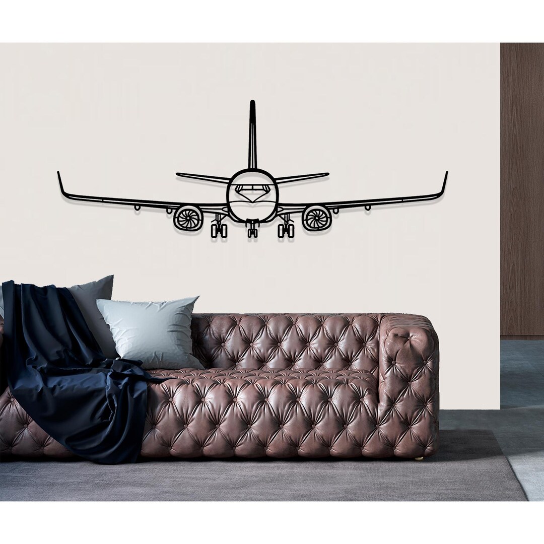 Boeing 737 800NG Airplane Metal Wall Art, Metal Wall Decor, Airplane Wall Decor, Custom Aircraft ...