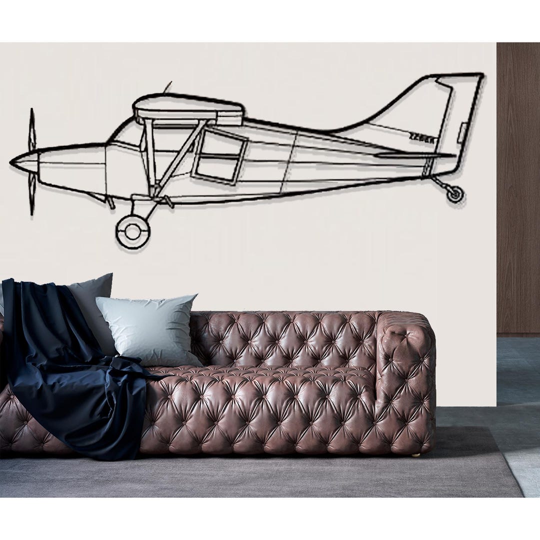 Maule M5 210C Airplane Metal Wall Art, Metal Wall Decor, Airplane Wall ...
