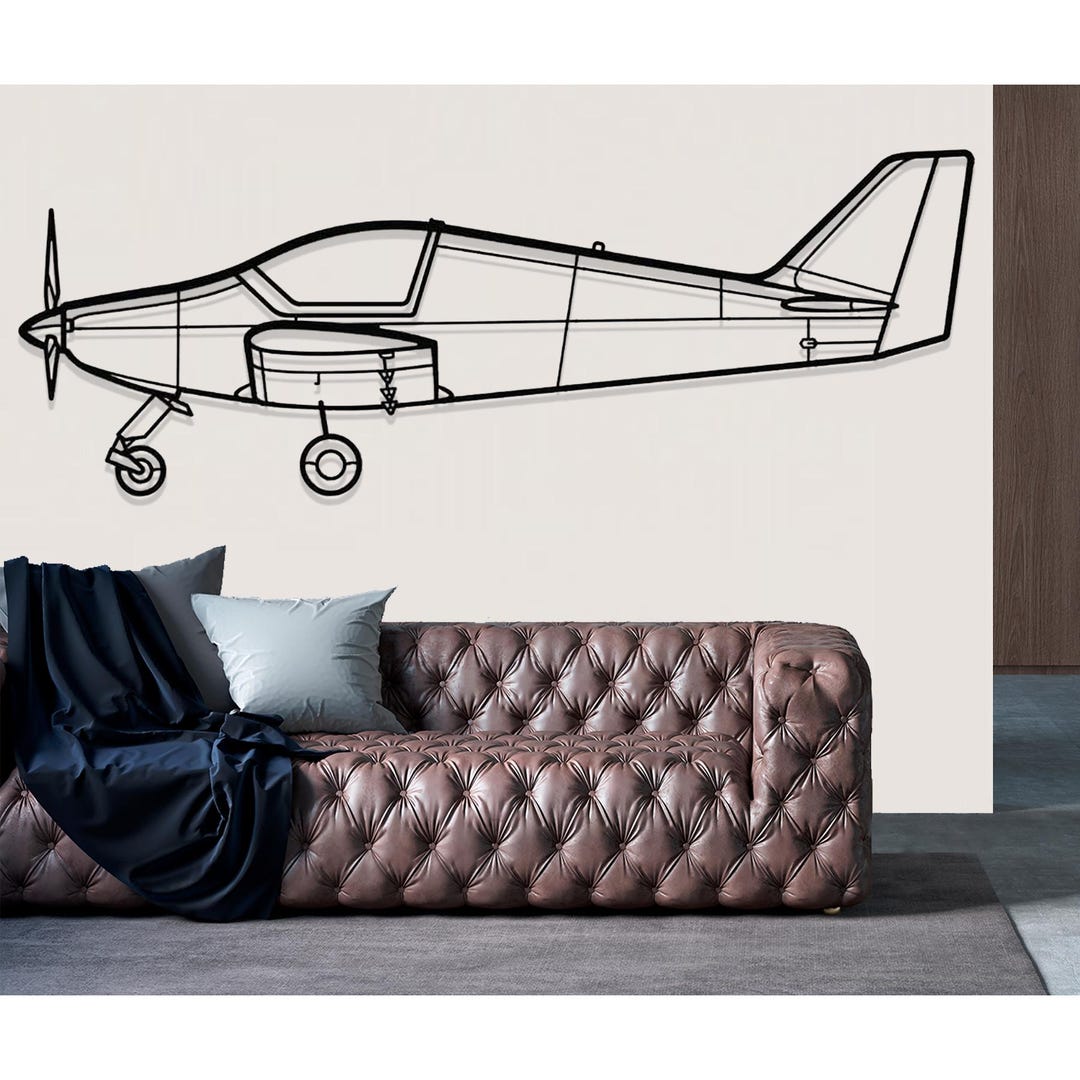 JPM 03 Loiret Airplane Metal Wall Art, Metal Wall Decor, Airplane Wall Decor, Custom Aircraft ...