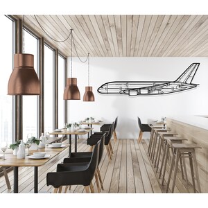 Airbus A380 800 Airplane Metal Wall Art, Metal Wall Decor, Airplane ...