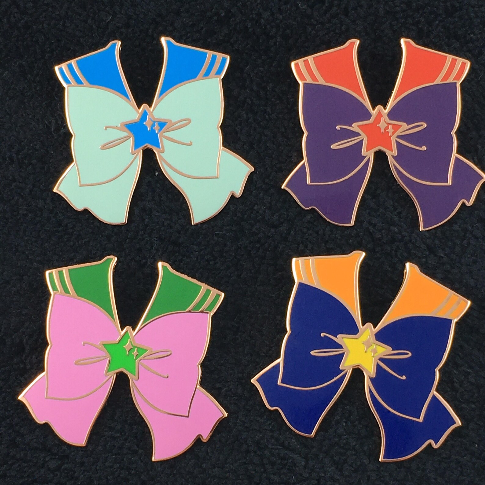 Sailor Mars Bow Pin | Etsy