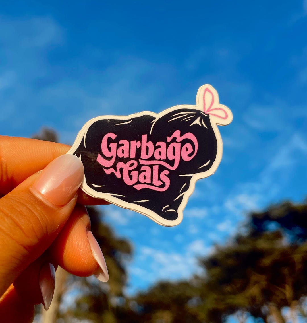 Garbage Sticker - Etsy