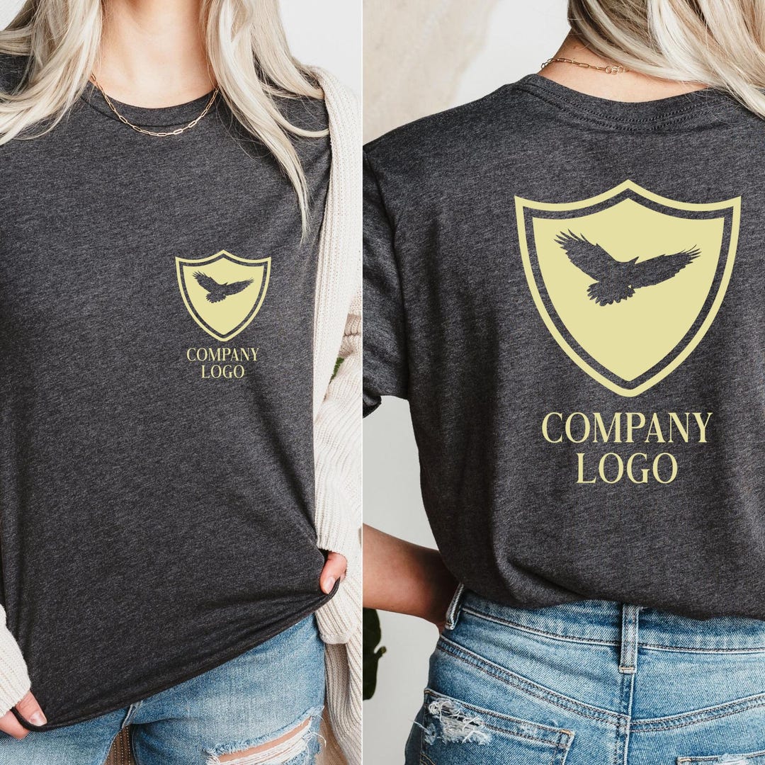 Custom Company Logo T-shirts, Custom Design Shirts, Personalized Logo T ...