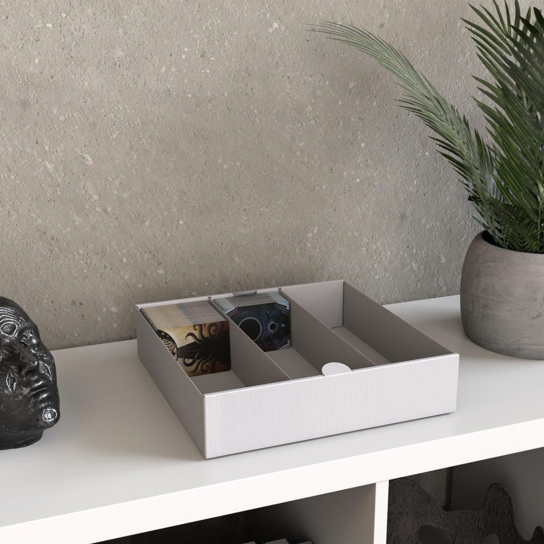 3-compartment Cardboard Box Organizer Insert / Fits up to 70x91 Mm ...