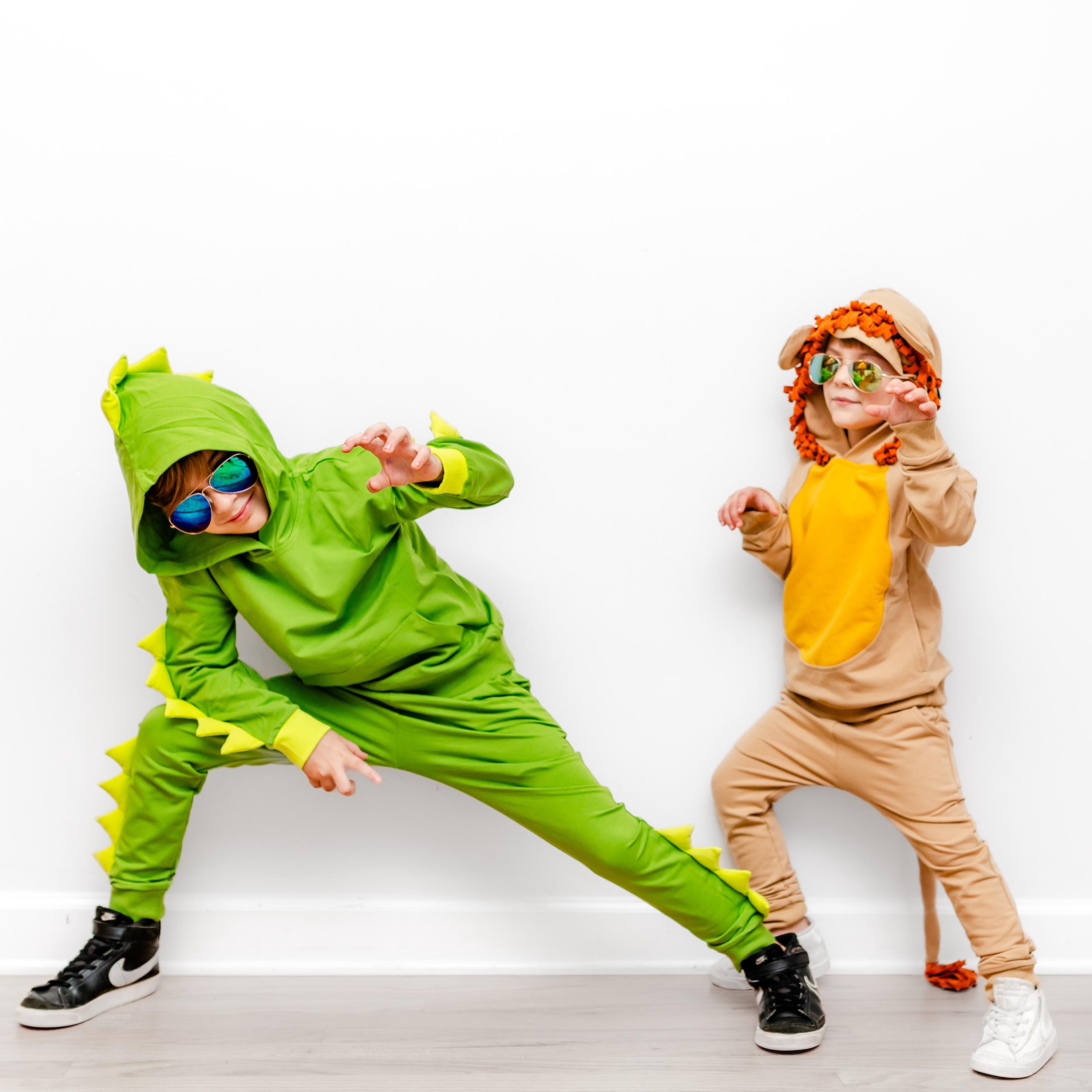 Ships in ONE Day Unisex Kid's Dinosaur Dragon Reptile Crocodile SET ...