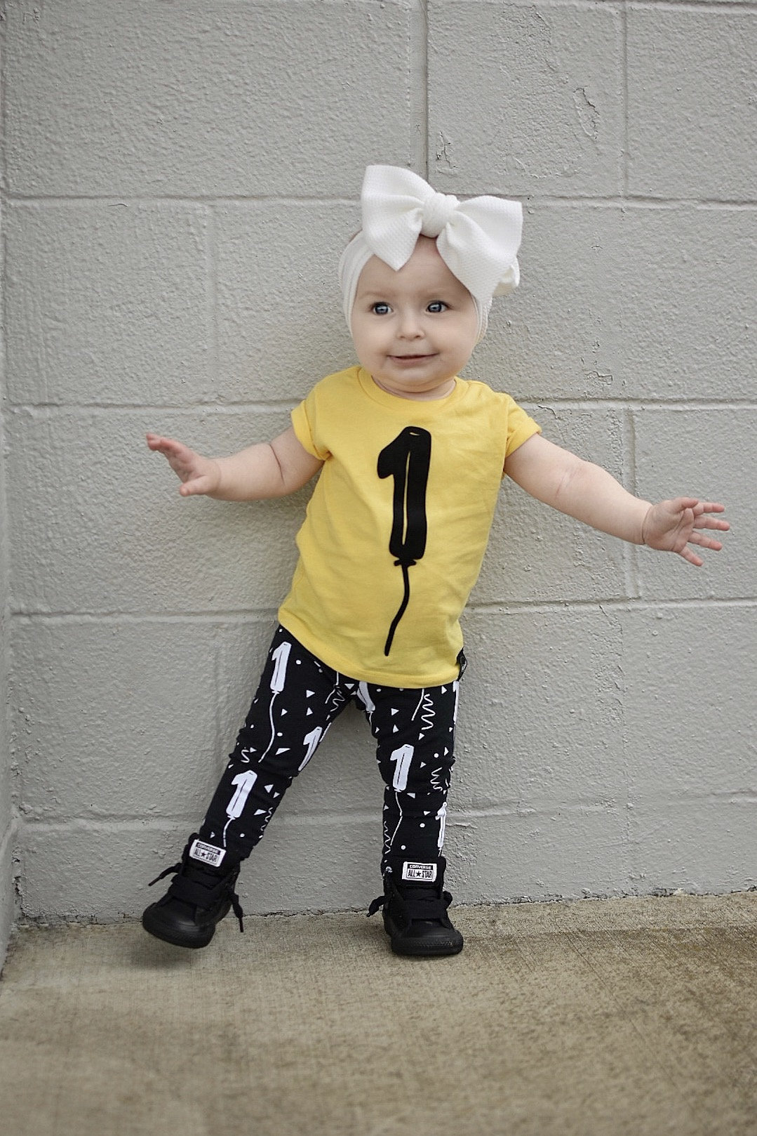 1 ONE. 1st Birthday Shirt 1 Balloon Toddler Baby Boy Girl | Etsy