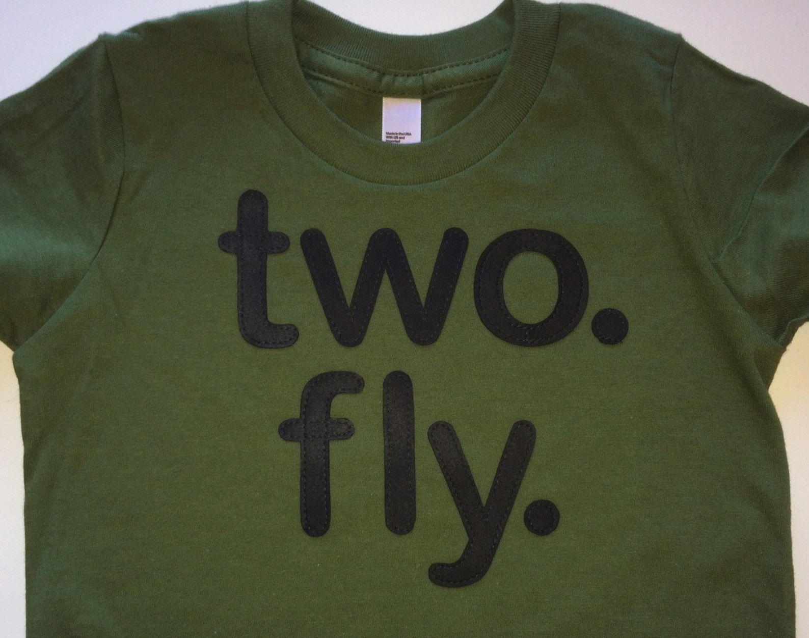 TWO. FLY. Toddler Baby Boy Girl two fly 2 year | Etsy