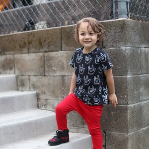 Baby Boy Solid Red Harem Pants: Etsy Kid's Fashion, Valentine's Day ...