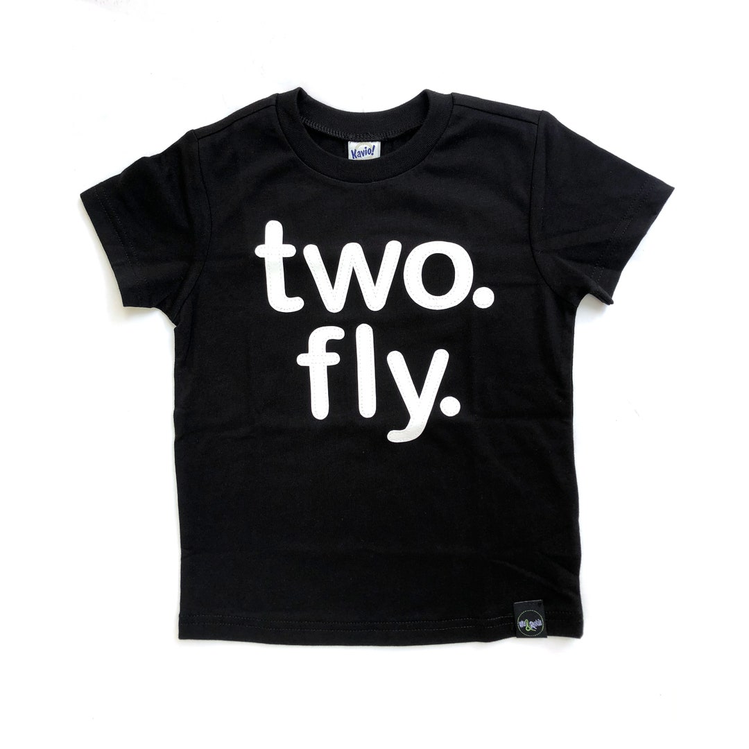 TWO. FLY. Toddler Baby Boy Girl two Fly 2 Year - Etsy