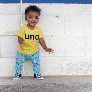 UNO. 1! ONE. 1st Birthday Shirt, 1 Balloon, Toddler Baby Boy Girl, 1 ...