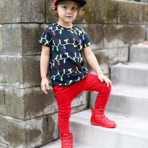 Baby Boy Solid Red Harem Pants: Etsy Kid's Fashion, Valentine's Day ...