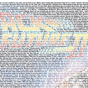 Back to the Future Part II Movie Script Poster | Memorabilia Script ...