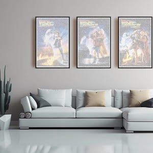 Back to the Future Part II Movie Script Poster | Memorabilia Script ...