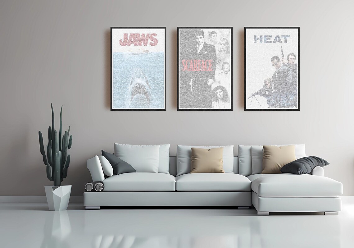 Scarface Movie Script Poster | Memorabilia Script Poster ...