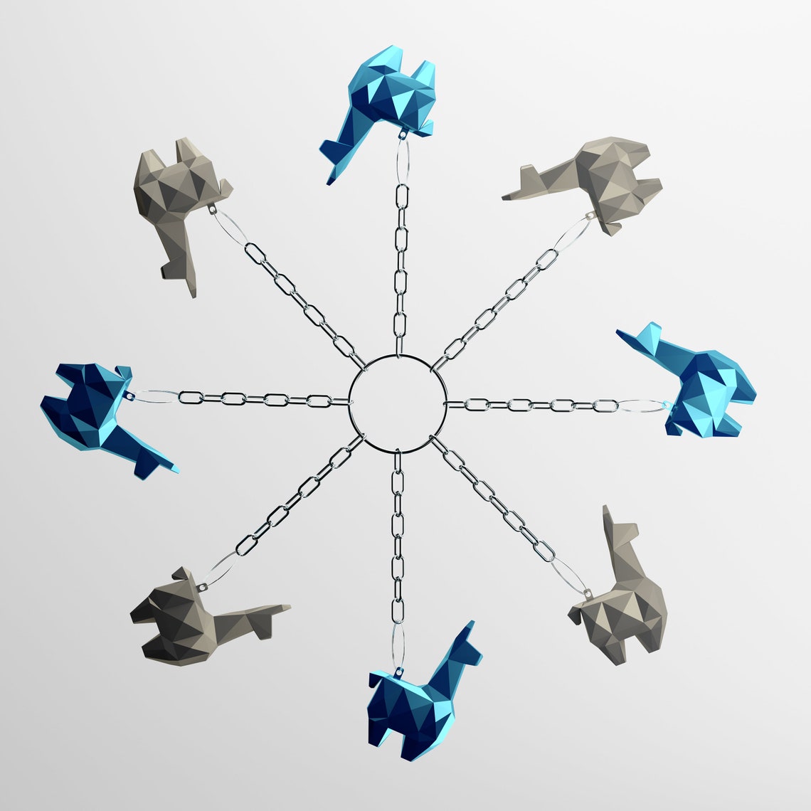Diamond Llama Keychain 3D STL Files, 3D Keychain Print Files, Stl ...