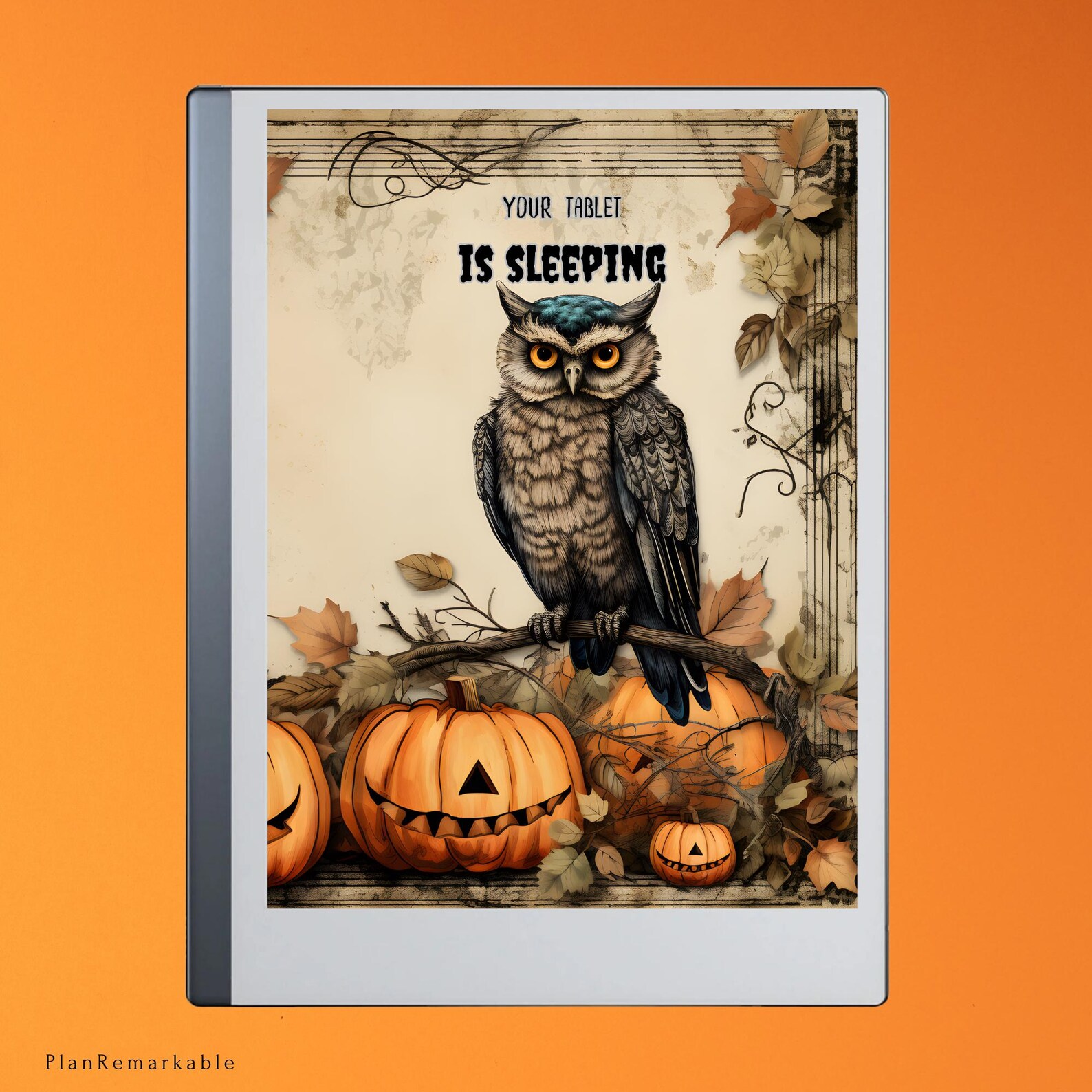 Halloween Screensaver Bundle for E-ink Tablet | Suitable for Remarkable ...