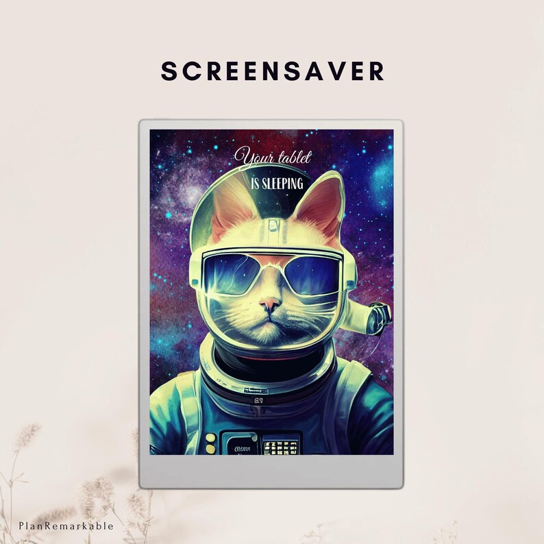Sleep Screen, Notebook Screen and Cover for E-ink Tablet | Suitable for ...