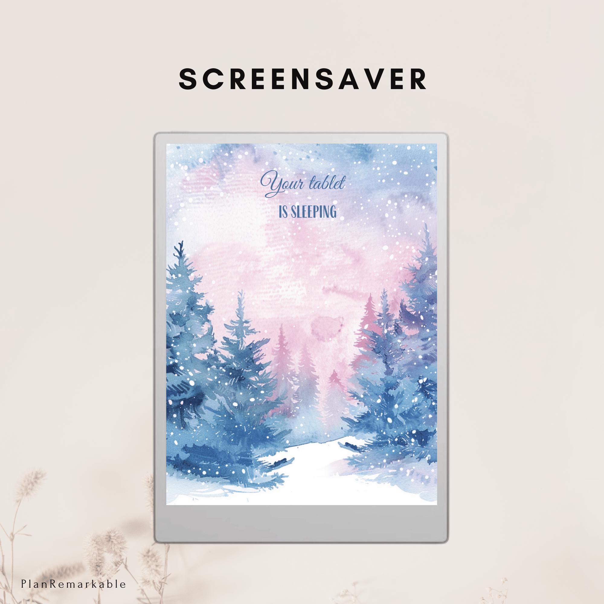 Sleep Screen, Notebook Screen and Cover for E-ink Tablet | Suitable for ...