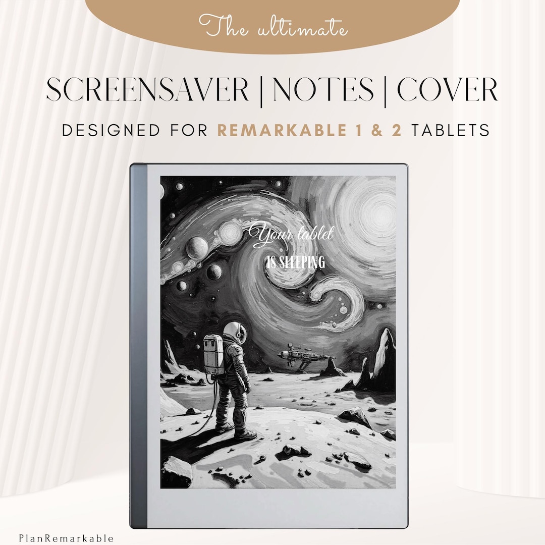 Sleep Screen, Notebook Screen and Cover for E-ink Tablet | Suitable for ...
