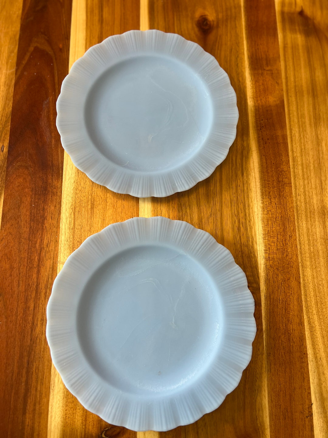 Vintage Highly Collectible PYREX Delphite Blue Dinner Plate/ Vintage ...