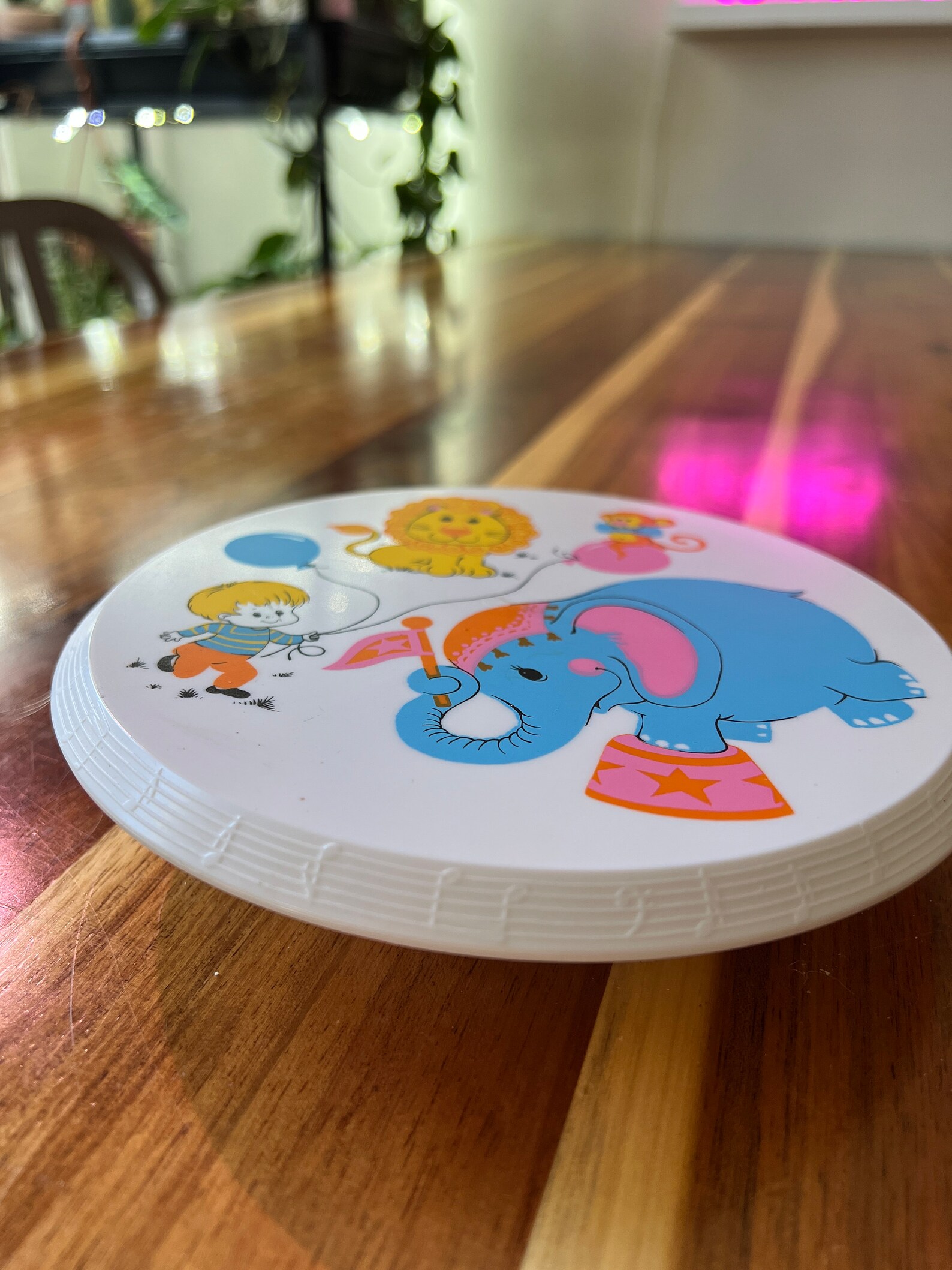 Vintage Happy Birthday Revolving Musical Cake Stand/ Birthday Cake ...