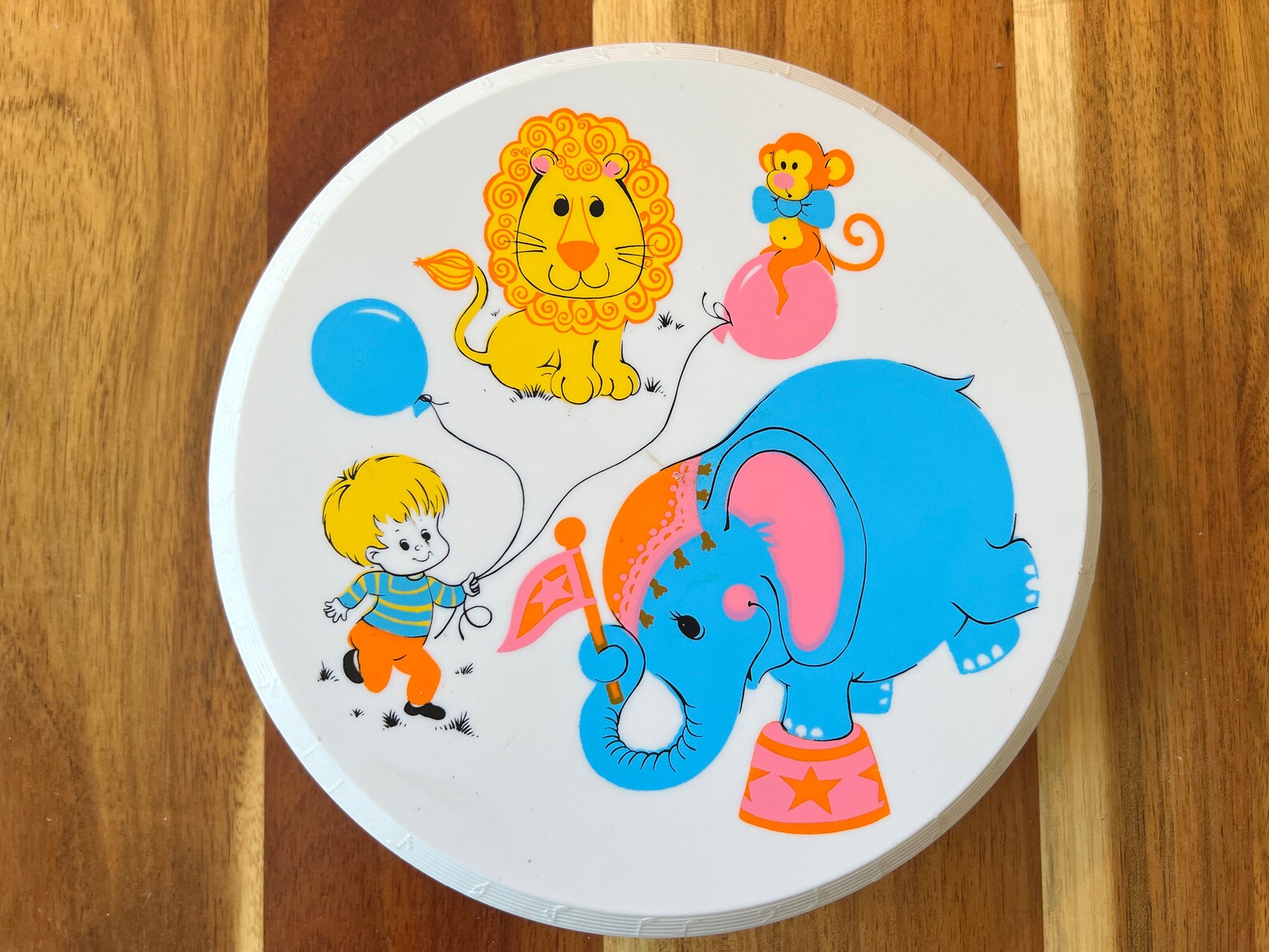 Vintage Happy Birthday Revolving Musical Cake Stand/ Birthday Cake ...