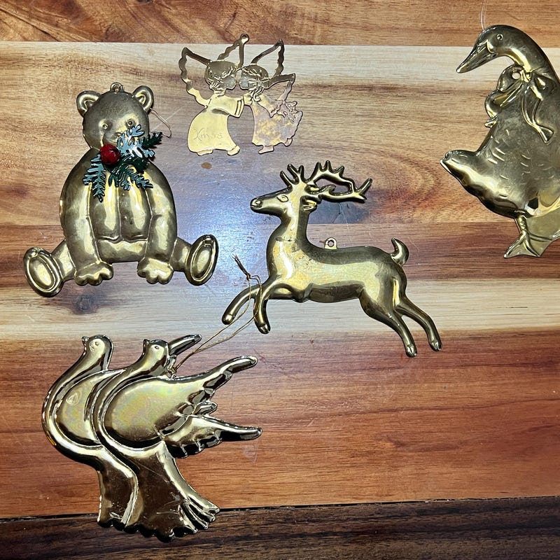 Brass Ornament - Etsy