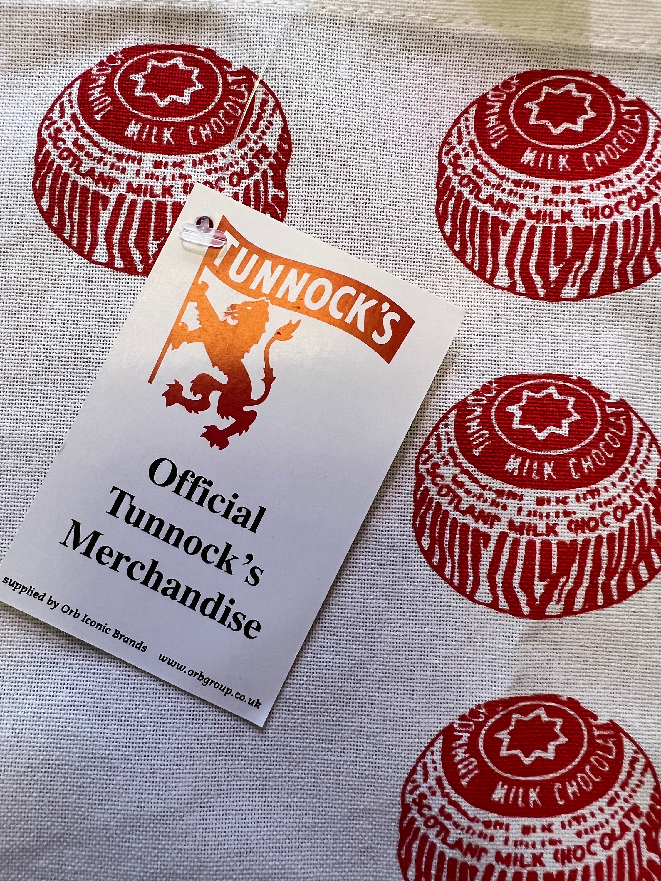 Tunnock's Official Merchandise Tea Towel / Hand Towel/ Tunnock's Tea ...