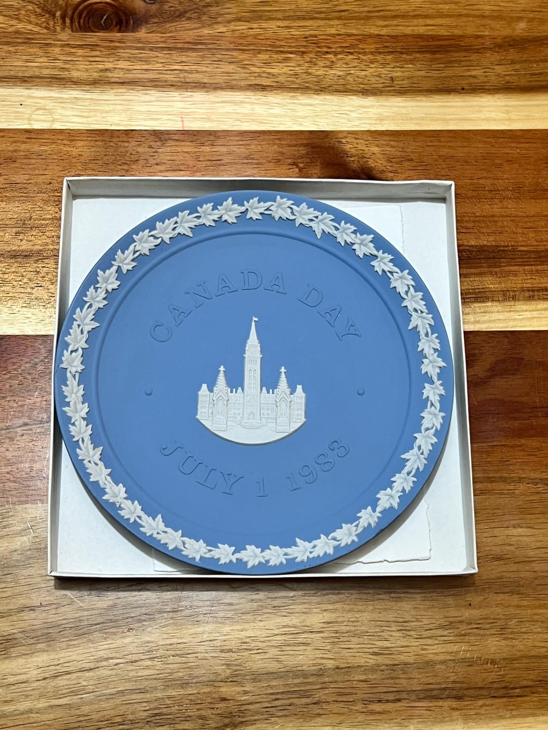 Vintage Wedgwood Canada Day Plate 1983 Canadian Houses of Parliament ...