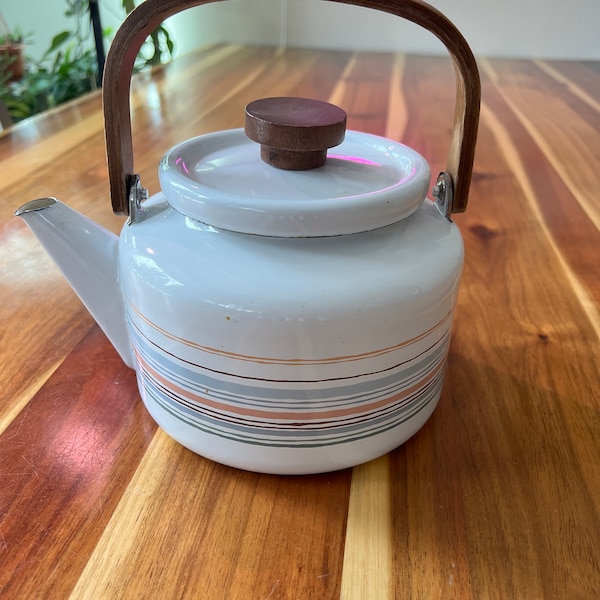 Enamel Kettle - Etsy
