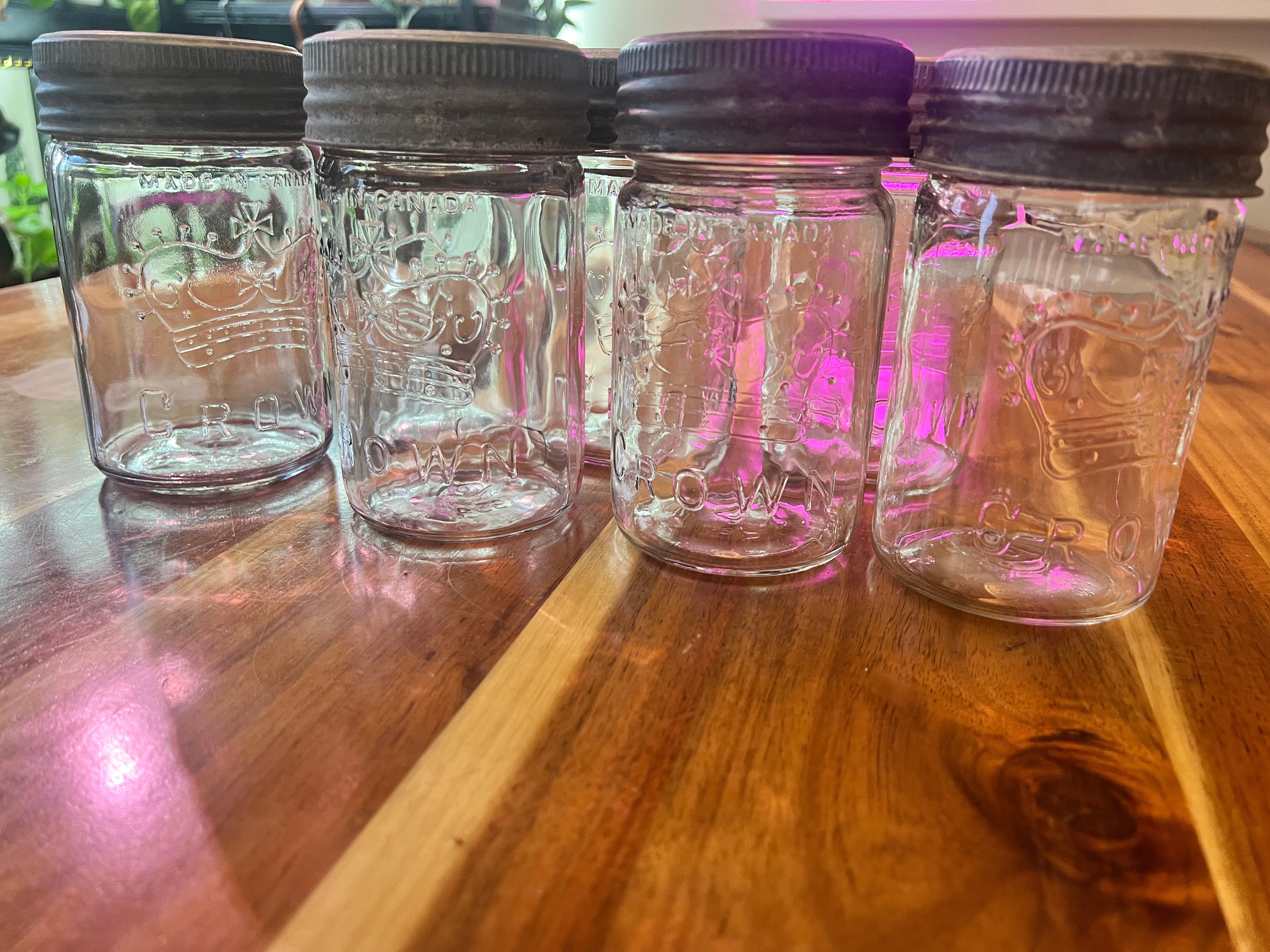 Vintage Crown Jars 1930's 1960's Canning Jars Vintage Jars - Etsy