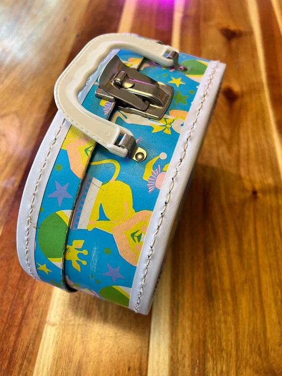 Vintage Circus Theme Lunch Box Cardstock Blue/ Circus… - Gem