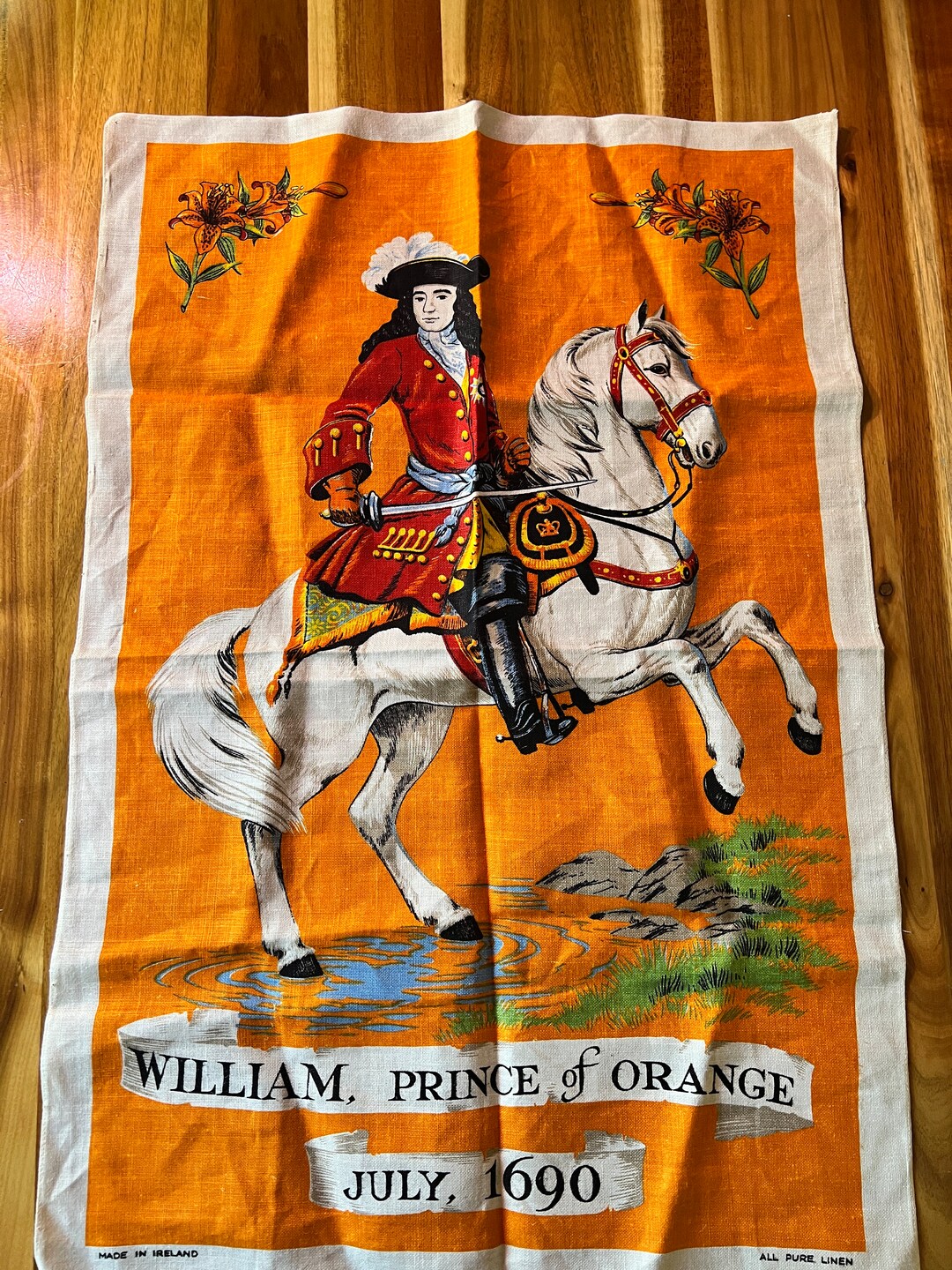 Tea Towel 'william, Prince of Orange Tea Towel Brand New - Etsy