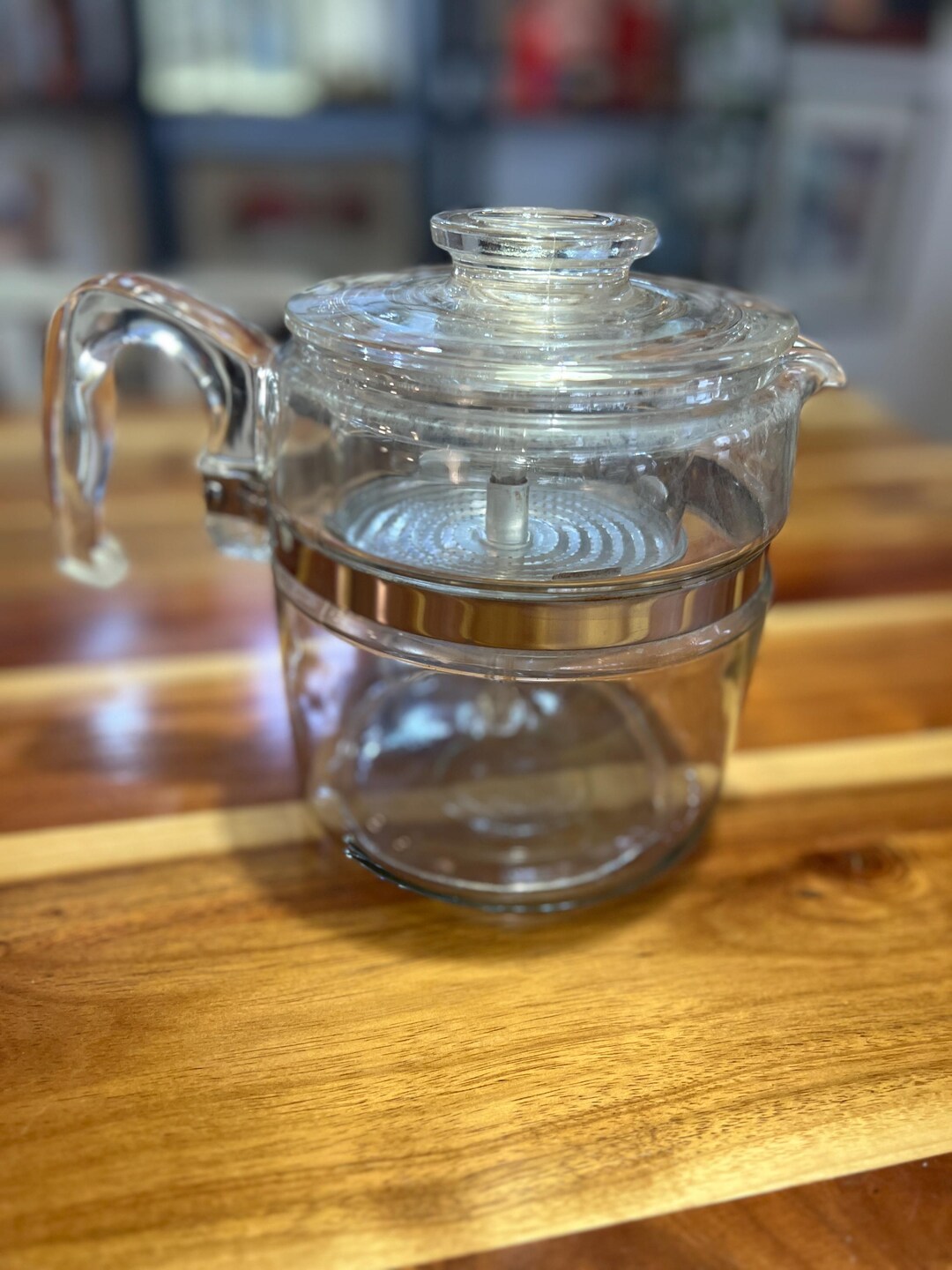 Vintage Pyrex Coffee Pot 6 Cup 7756 B - Vintage Pyrex Maker Percolator ...