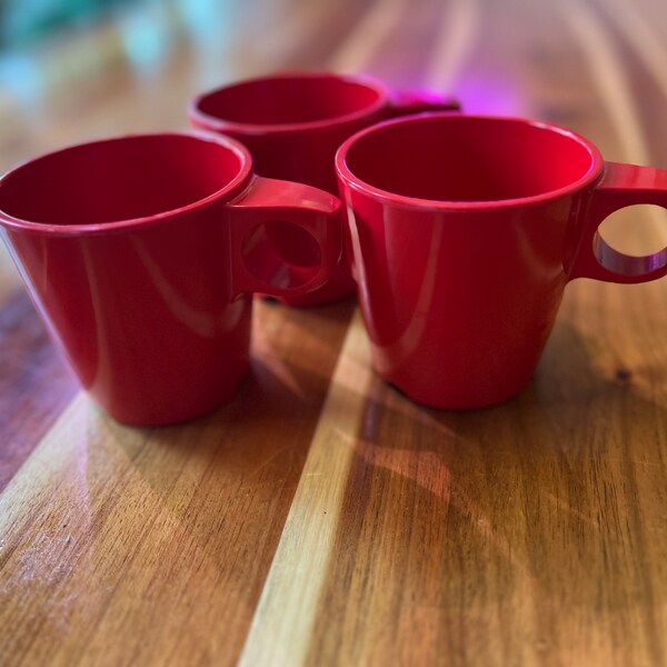 Red Melmac - Etsy