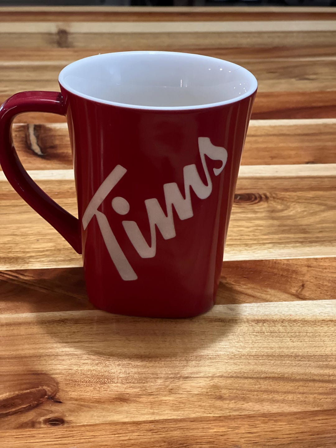 Vintage Limited Edition Tim Hortons Coffee Mug Collectible TIMS Red Cup ...