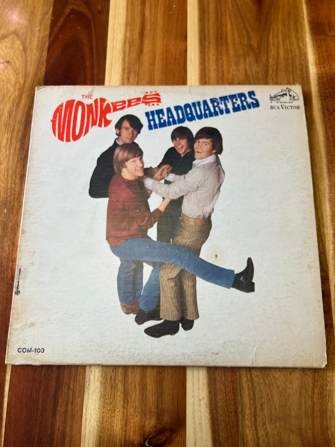 Vintage LP the Monkees Headquarters Vinyl/ LP Album Pop Rock / 1967 ...