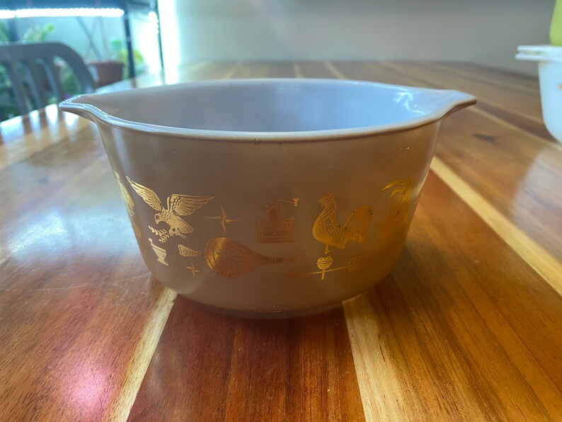 Vintage Pyrex Early American Pattern 1962-1971 - Etsy