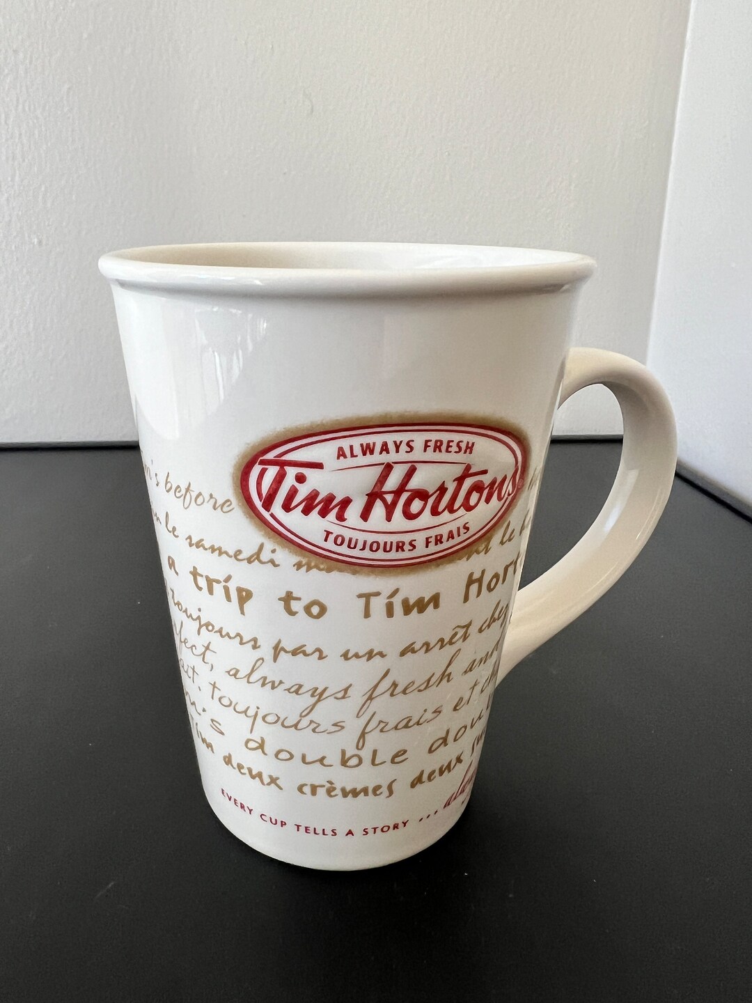 Vintage Tim Hortons Collectible Mug 2009 Limited Edition French and ...