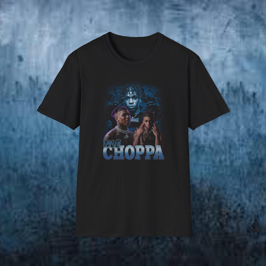 NLE Choppa Music Festival Tee, Unisex Hip Hop Concert Shirt, Softstyle ...