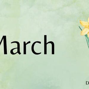 Birth Month Flower Digital Printable Cards - Etsy
