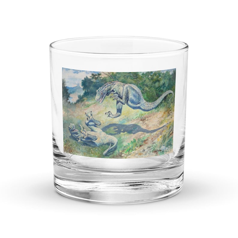 Leaping Laelaps Rocks Glass - Etsy