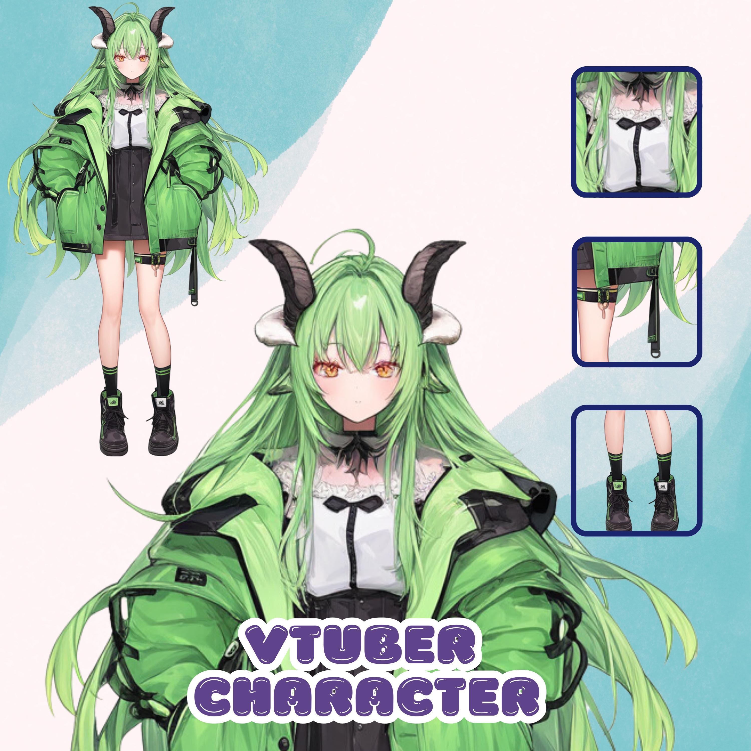 Pngtuber, Vtuber Character, Live 2D Vtuber Model, Vtuber Design,custom ...